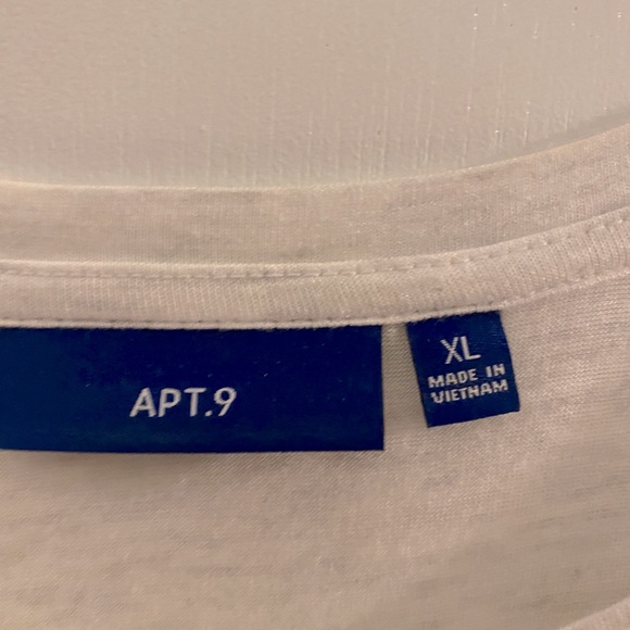 Apt. 9 | Tops | Nbwapt9oatmeal Speckled Jersey Shirt W Palm Tree Design The Sequencesizexl ...